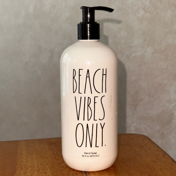 Rae Dunn | Other | Rae Dunn Beach Vibes Only Beach Scent Hand Soap ...